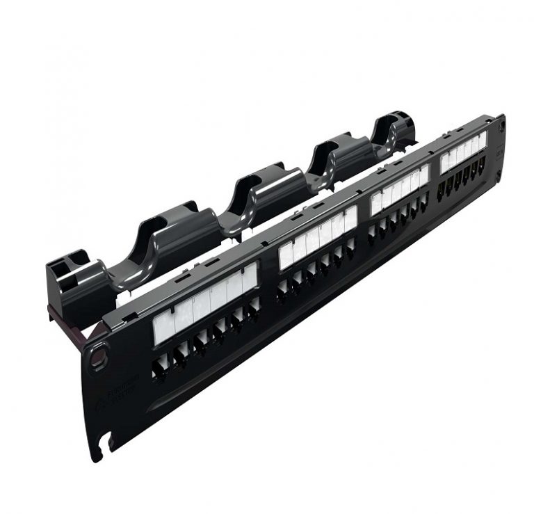 PATCH PANEL DESCARGADO 24P BLINDADO CON ICONOS - MARTIN FABLET